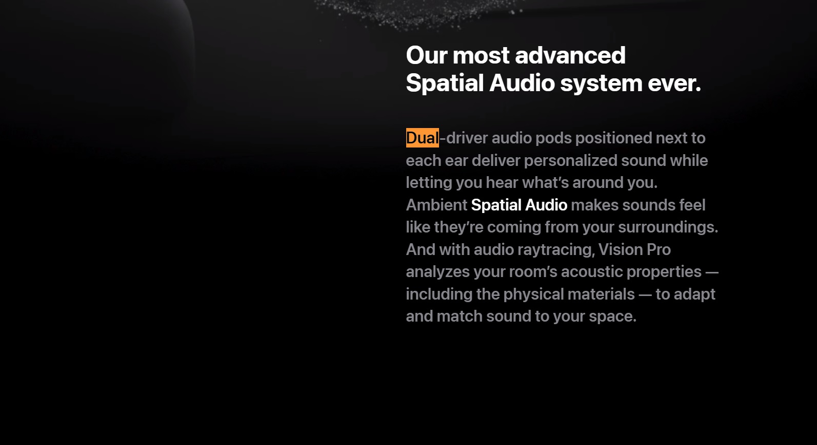 Apple Vision Pro : comment fonctionne la partie sonore ? - Audio Du Village